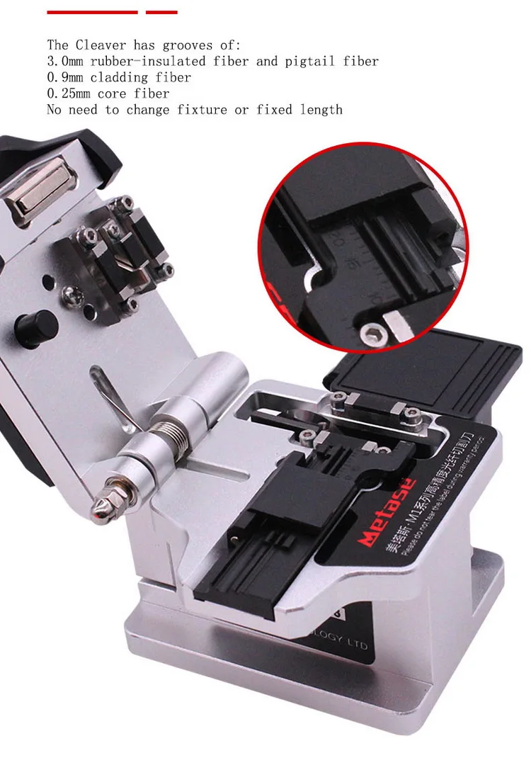 High Quality M1 Fiber Cleaver Cleaving Fiber Optical Kevlars Cutter ...