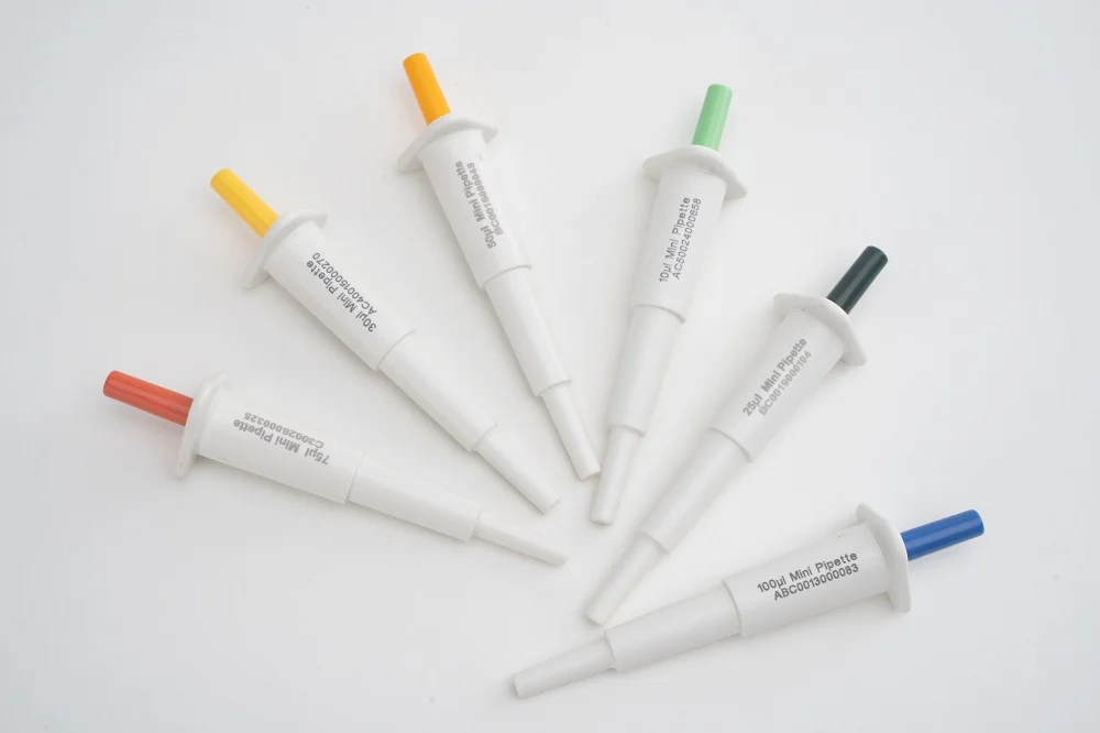 Portable Manual Mini Pipette Miniature Pipette Pen 10ul 20ul 25ul 30ul ...
