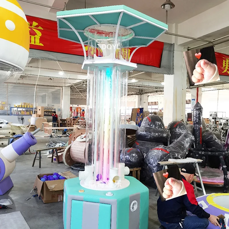 Indoor Playground Kids Ball Game Machine Interactive Wall Games Soft ...