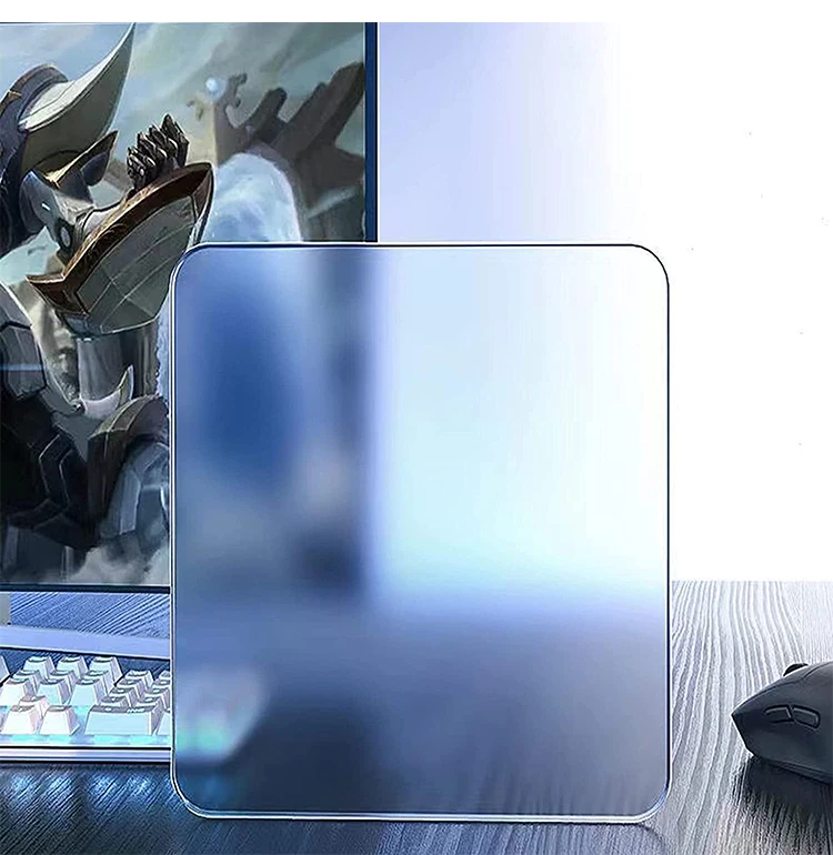 Glass-Coated Performance Mouse Pad - Tempered Glass, Smooth Super Glide ...
