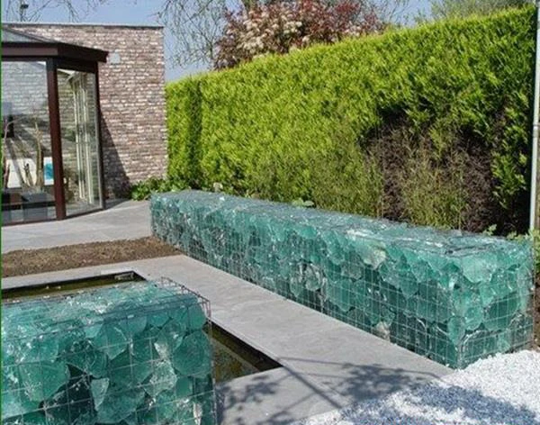 Garden Gabions Slag Glass Rocks for Sale - Decorative Landscaping