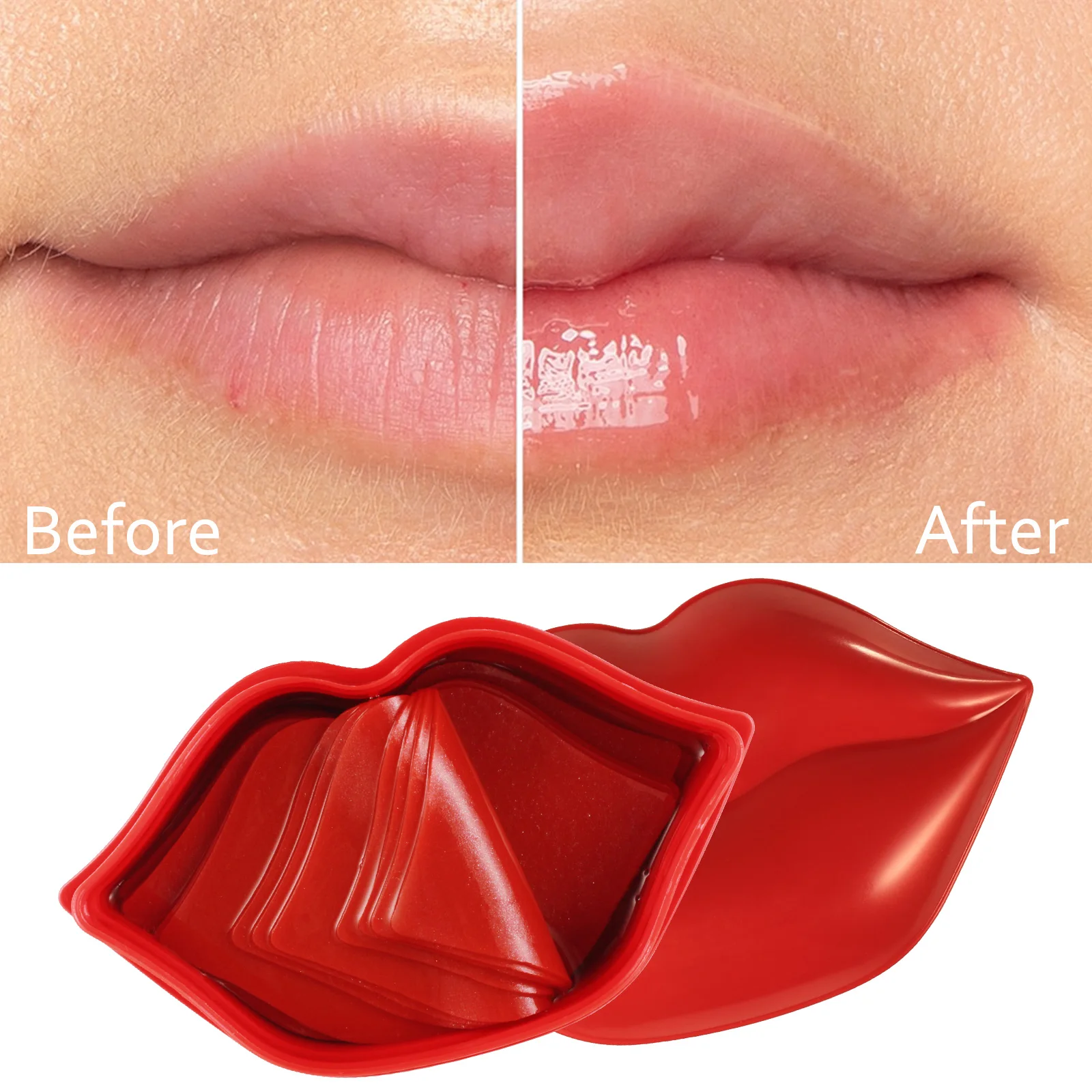 High Quality Lip Mask Cherry Flavor Anti Wrinkle Moisturizing Women Lip ...