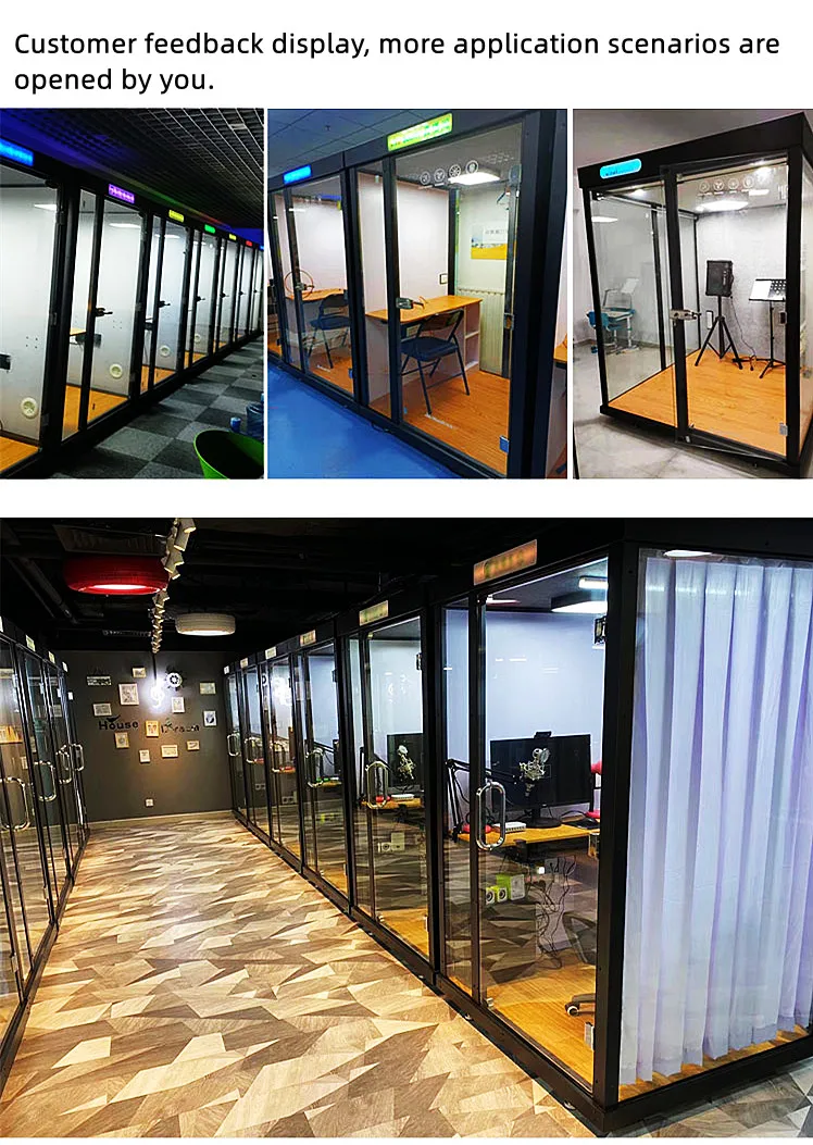 S-02 Mini Soundproof Studio For Live Webcasting Stream Pod Direct ...