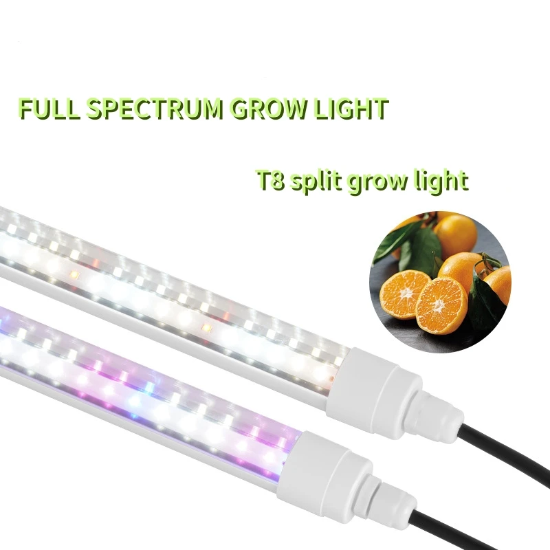 Full Spectrum Red Blue T8 Led Tube Indoor Grow Light System For ...