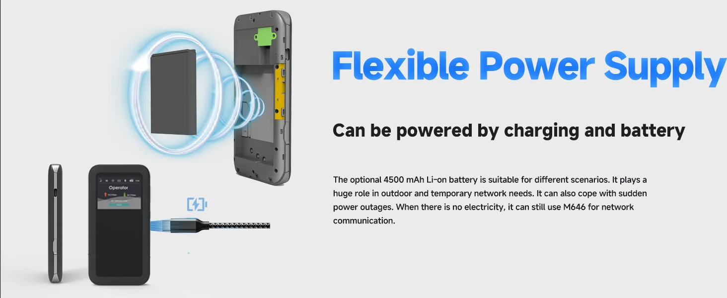 5G NR Long Life SOHO Enterprise Application MIFI SIM Card Slot AX Dual ...