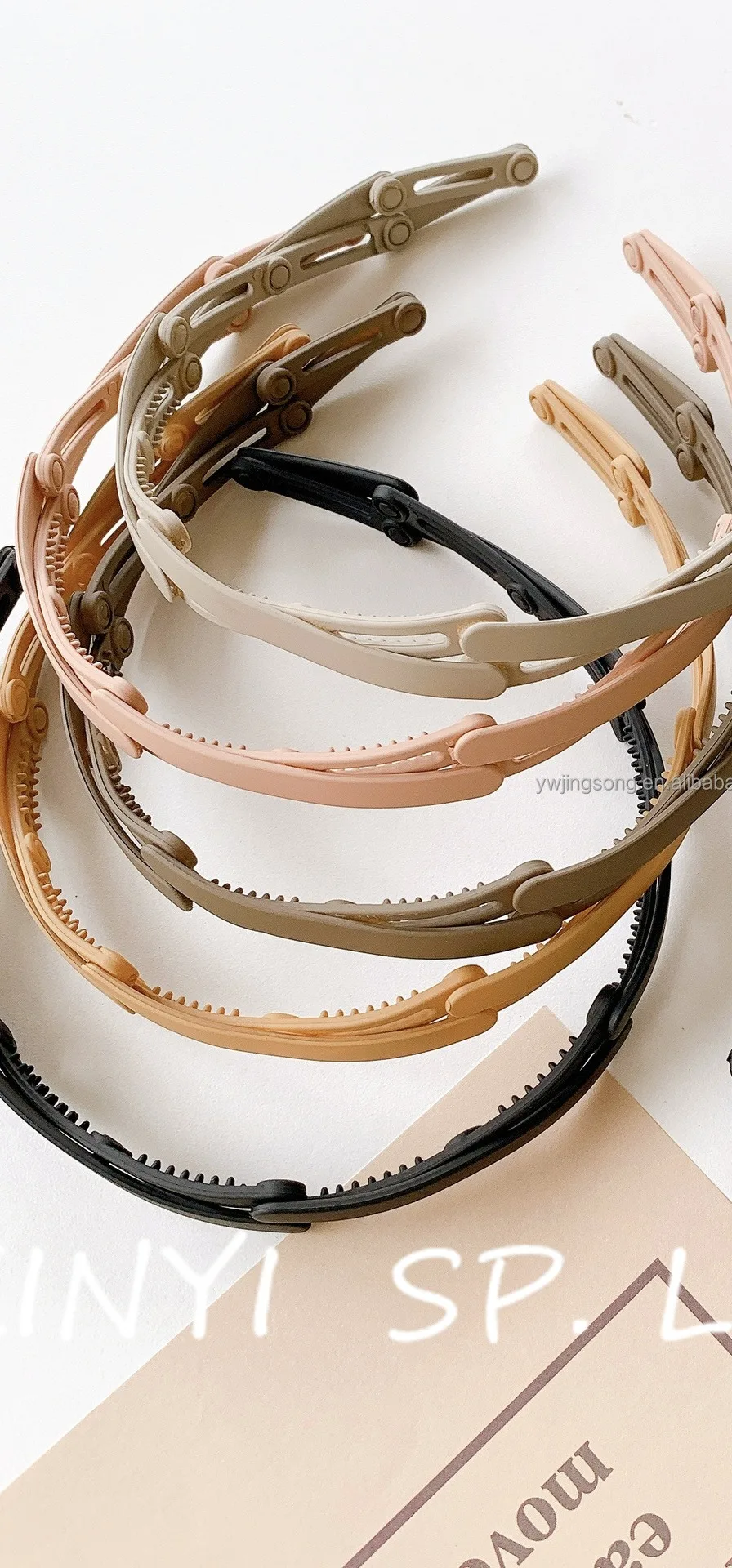 Magic Women Telescopic Headbands Plastic Portable Hair Clips Headbands ...