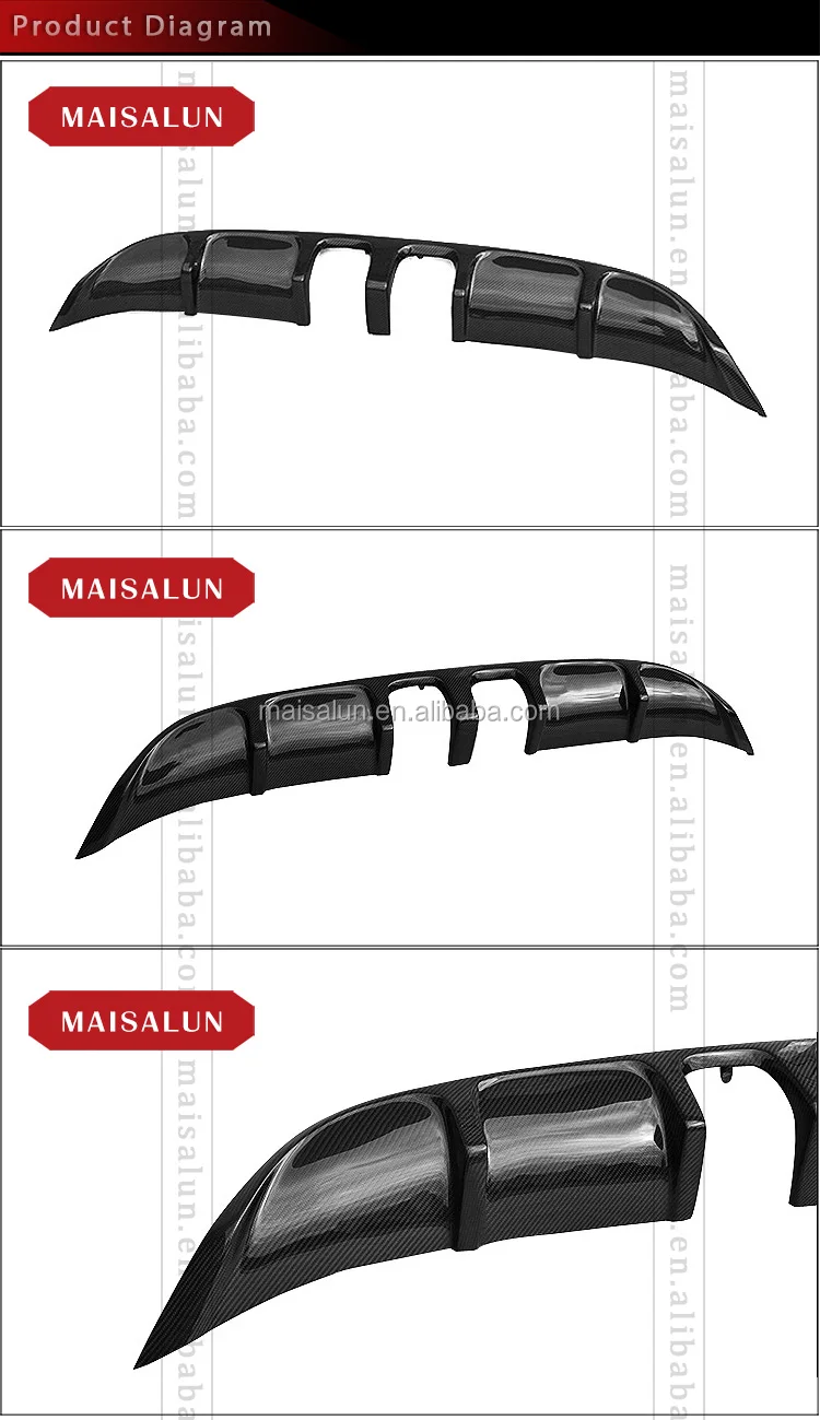 Volkswagen GOLF MK5 MKV 2006-2008 - R32 Style Bumper Diffuser