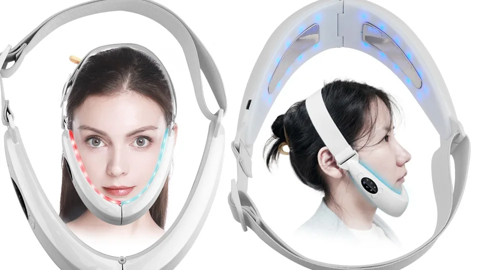 Ems Therapy Device Beauty Machine Electric V-shaped Thin Face Slimming ...