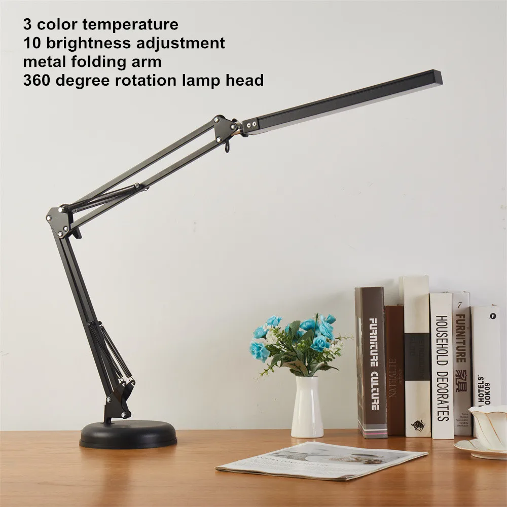 Factory Customizable Led Desk Lamp Workstation Desk Lamp 3 Modes 10 ...