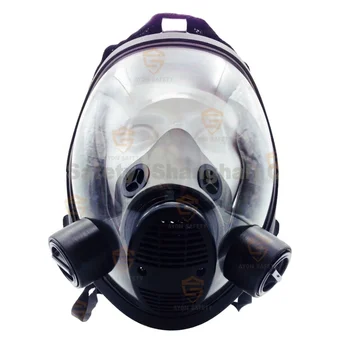 Customized Professional Filtered Function Full Face Silicon Gas Mask ...