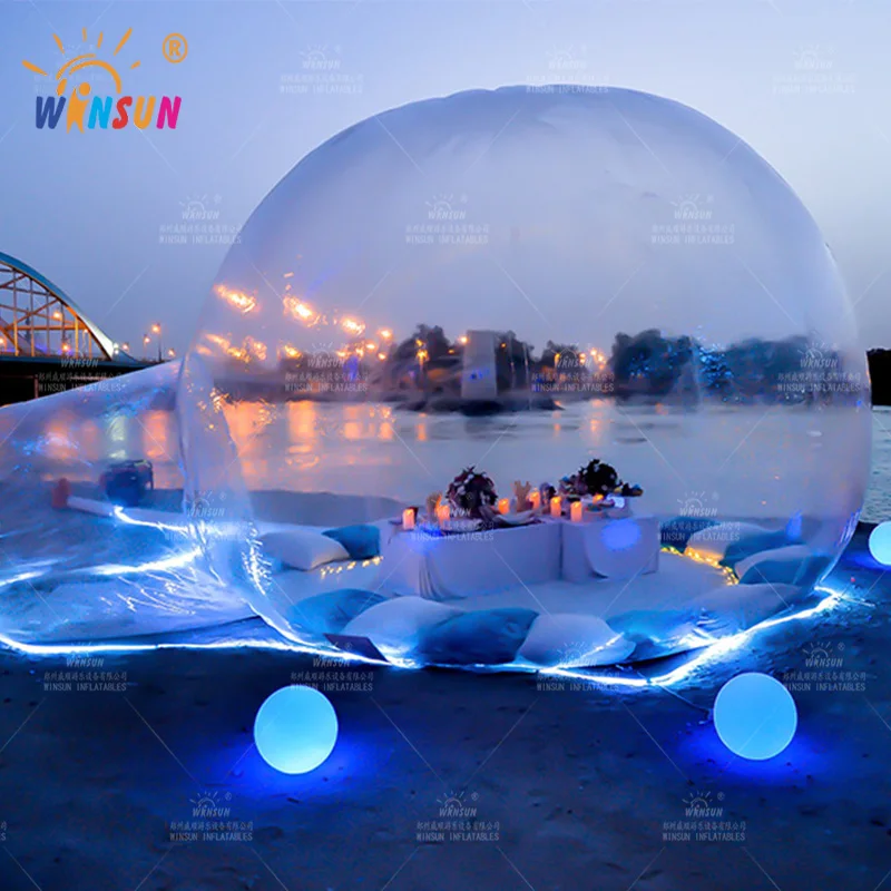 Inflatable Glamping Tent Luxury Hotel Inflatable Bubble Tent For Camping Inflatable Bubble Tent ...