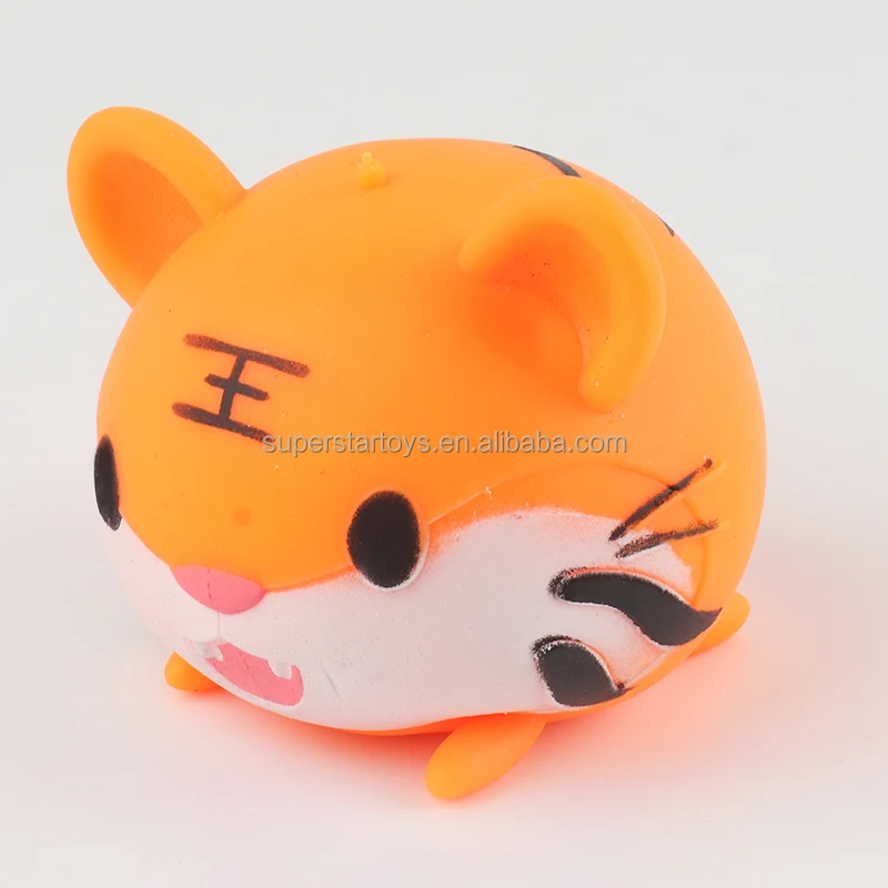 Squishy Kawaii Cute Little Tiger Squishy Slow Rising Soft Squeeze Fun ...