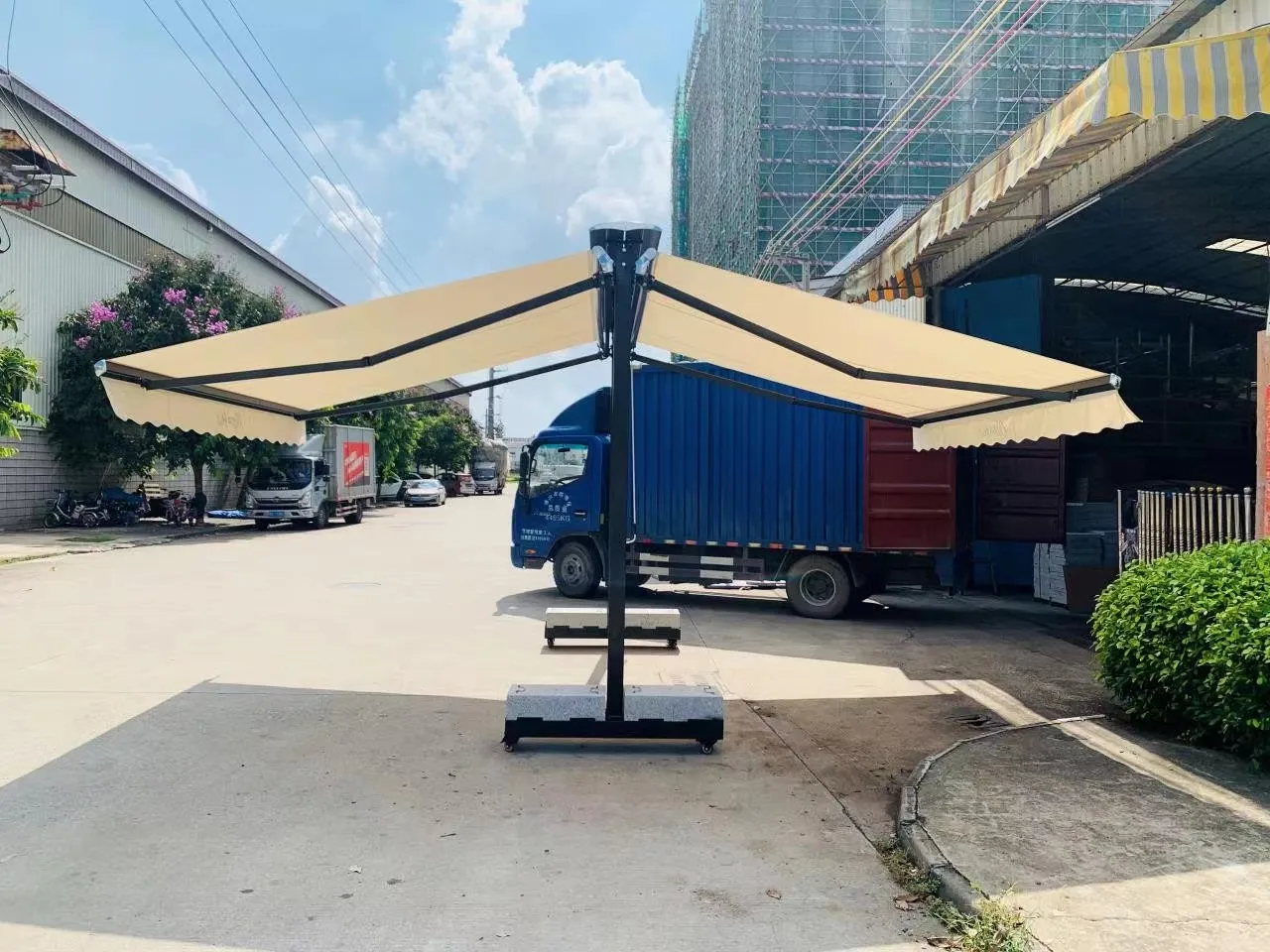 5x2m Outdoor Waterproof Retractablelectric Awning Balcony Aluminum ...