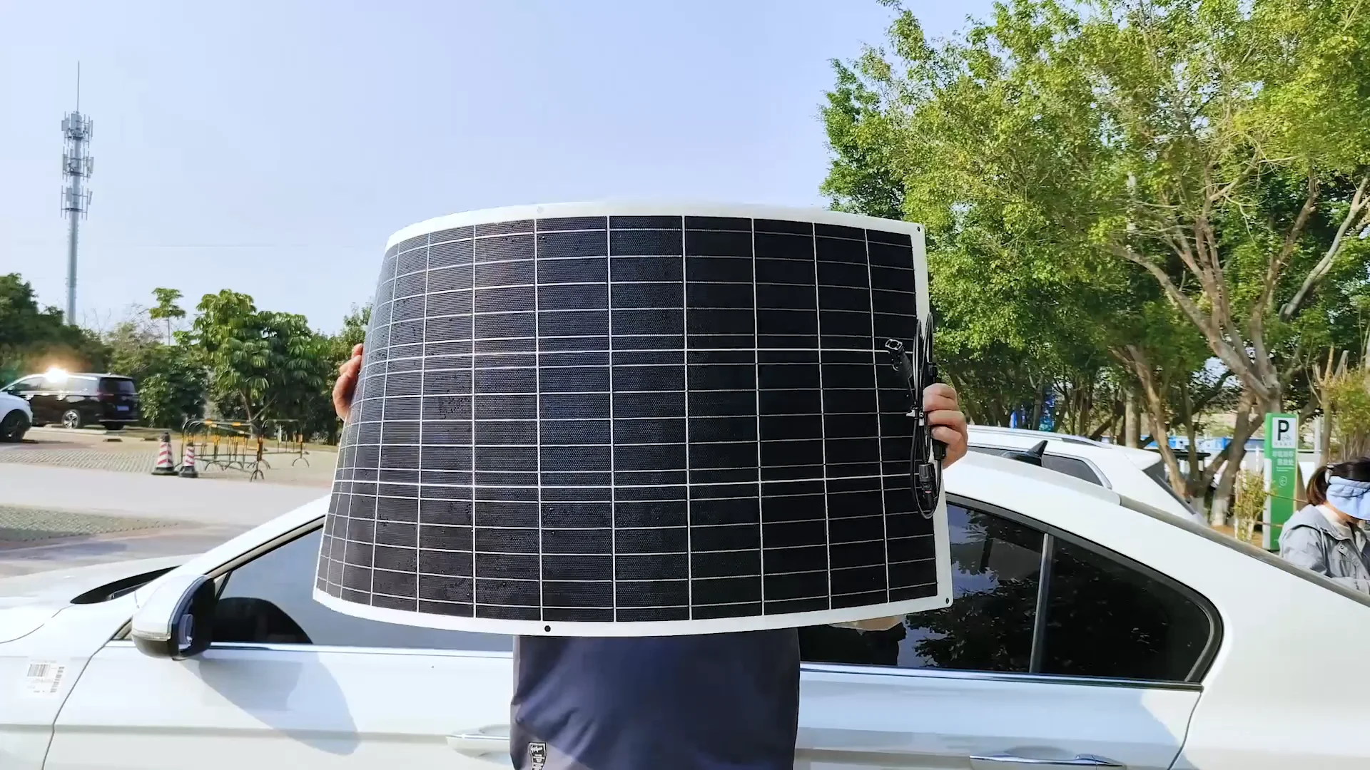 Customized 100w Solar Panel Portable Flexible Solar Panel For Camping ...
