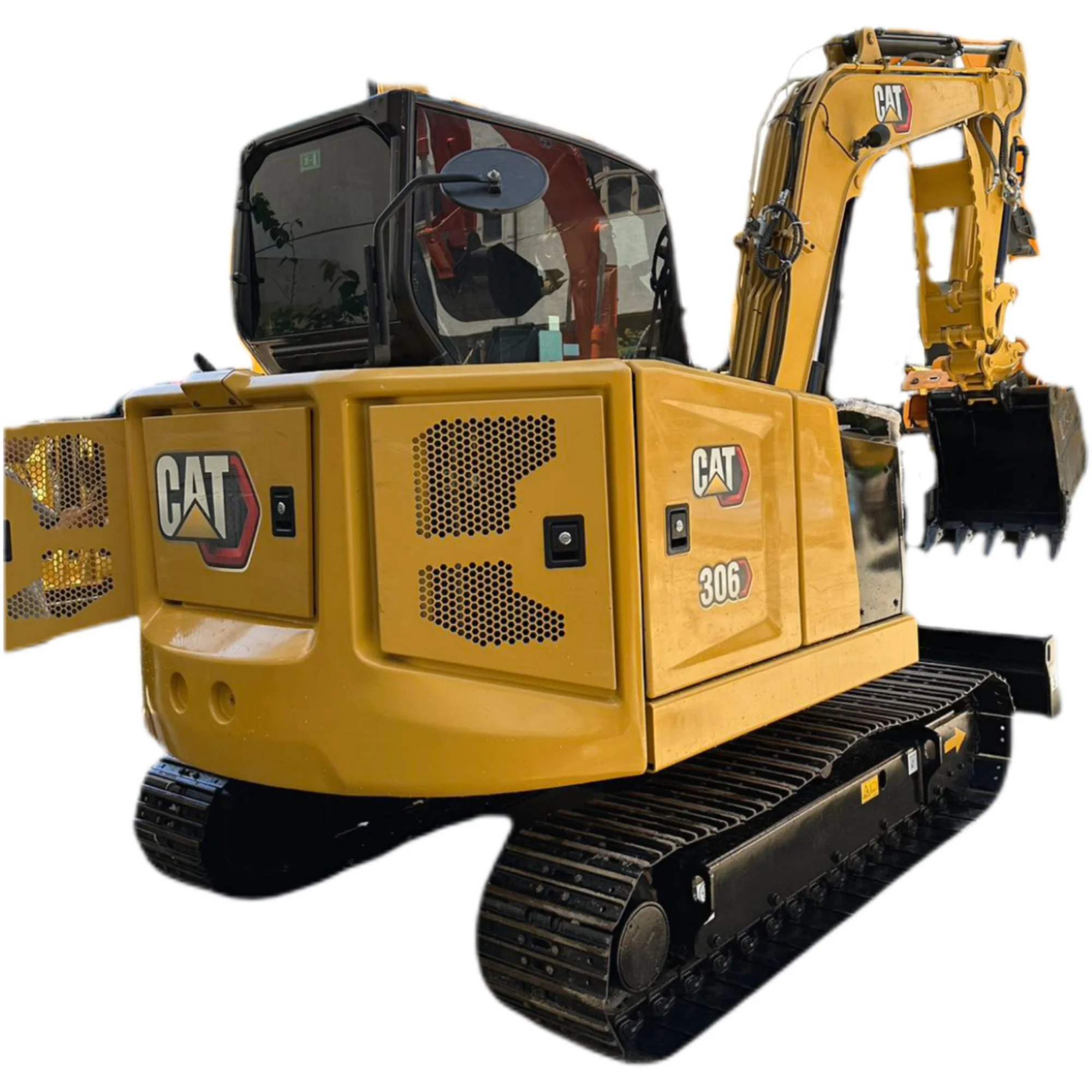 6000 kg small-size secondhand digger CAT 306 used backhoe excavator CAT ...
