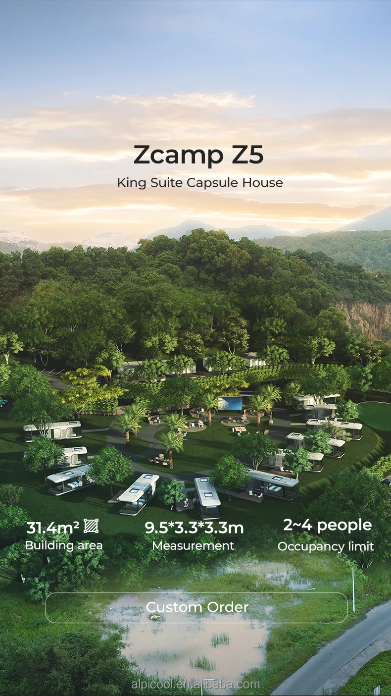 Zcamp Z5 Luxury Prefabricated Houses - Modern & Expandable