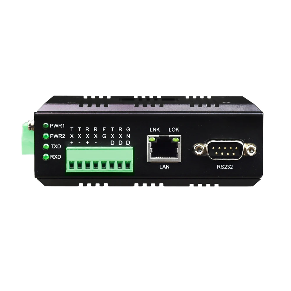 FCTEL Din Rail Serial Device Server - Reliable RS232/485 to Ethernet ...