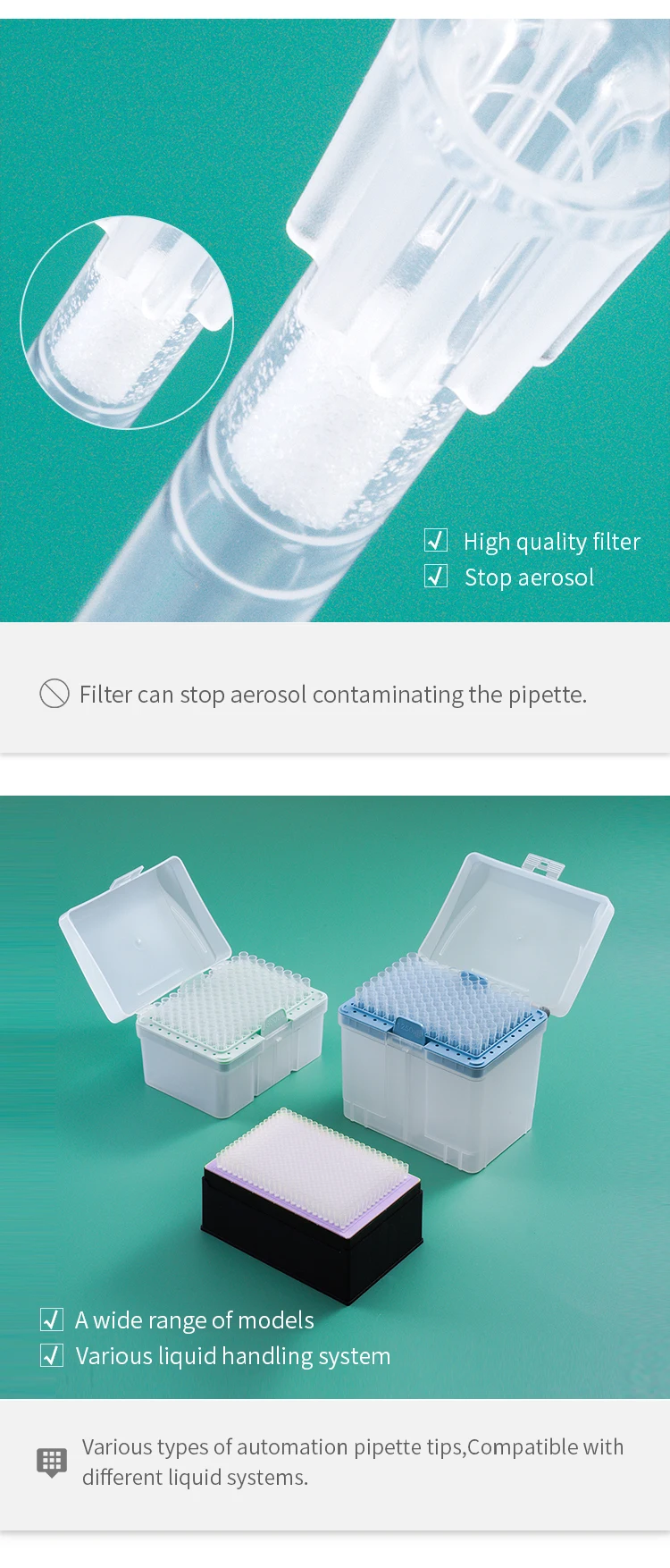 Disposable Transparent Plastic Integra 12.5ul Micro Automation Pipette ...