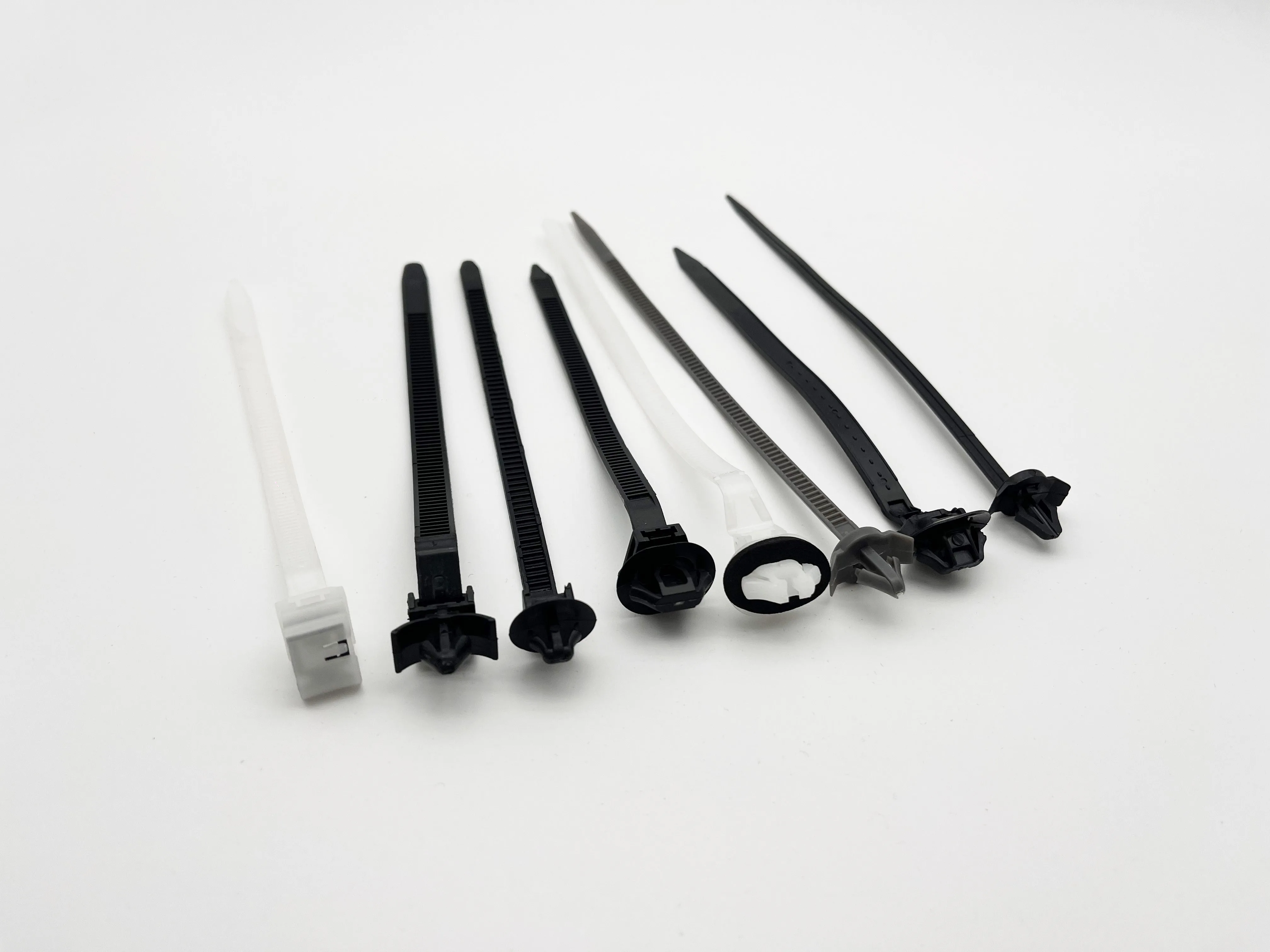 Automotive Plug Type Cable Tie Nylon Self-locking Cable Tie Harness ...