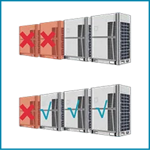 ZERO VRV VRF Cassettes - Efficient Air Conditioning Systems