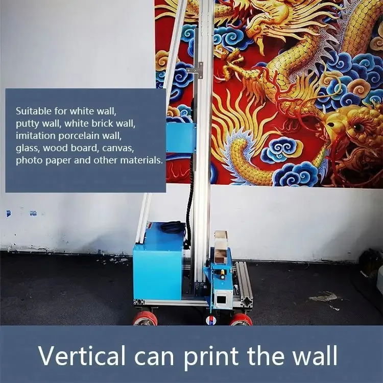 3d Wall Printer Floor Printing Machine Vertical Mural Uv Wall Inkjet ...