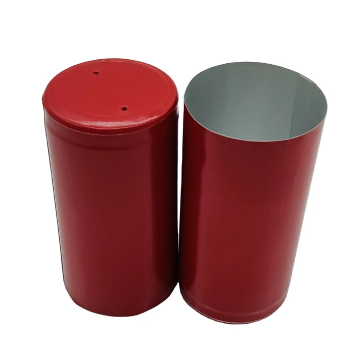 Custom Printed Wine Pvc Capsule With Tear-off Strip 30x60mm Aluminium ...