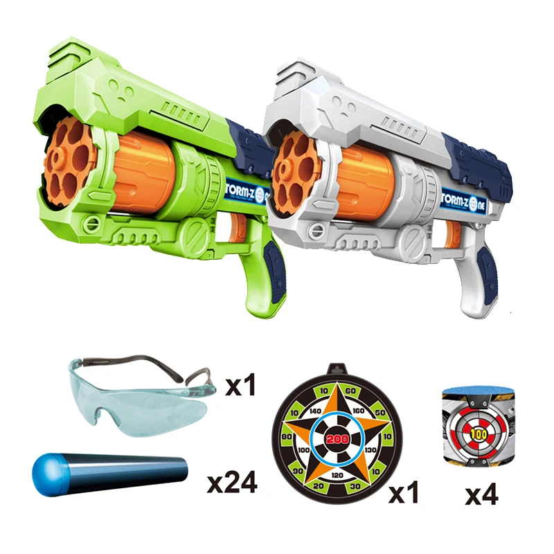 Safe Outdoor Fun with YS TOYS Soft Bullet Gun & EVA Bullets