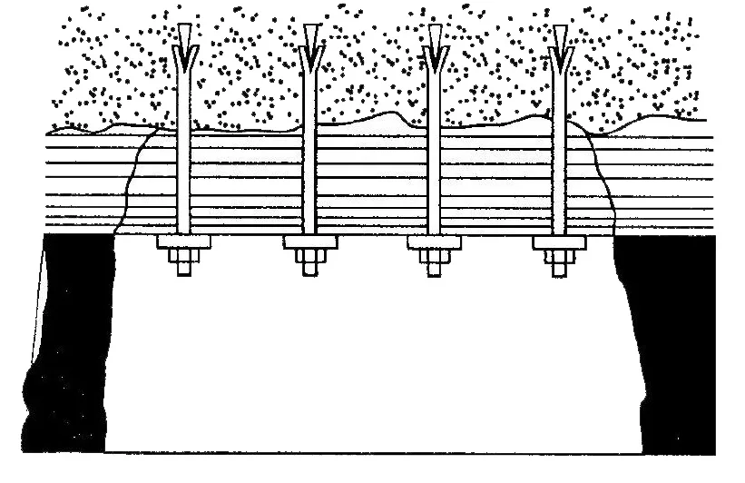 Reinforced Concrete Rock Anchor Bolt For Roof Support - Buy Cement-and ...