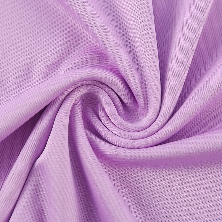 Hot Sell Dry Fit Fabric - 4 Way Stretch Interlock Polyester