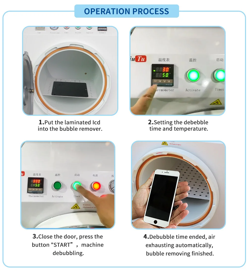 Efficient Bubble Removal with the 2023 OCA Machine