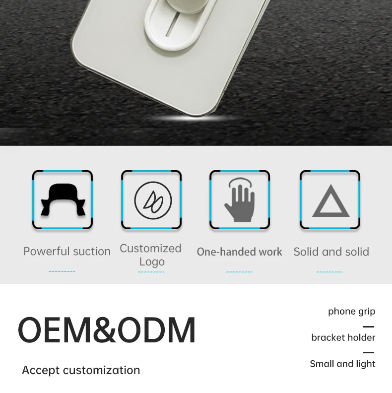 U-shaped Push-pull Handset Bracket Mpblie Phone Holder with Custom logo ...