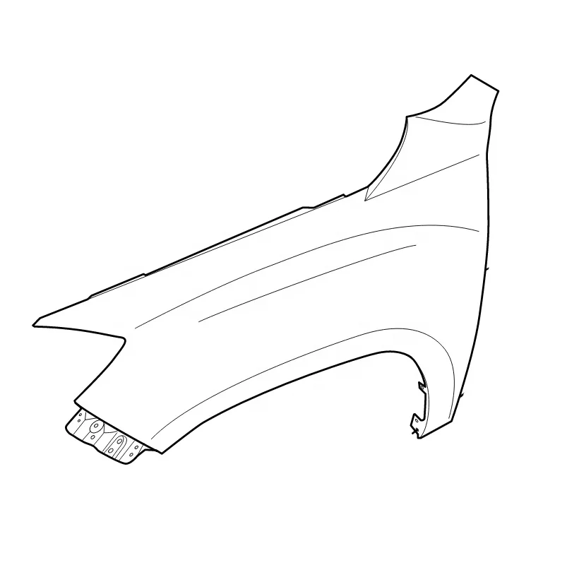 SAIC MAXUS T60 Original Front fender C00203659-4100 C00203660-4100 ...