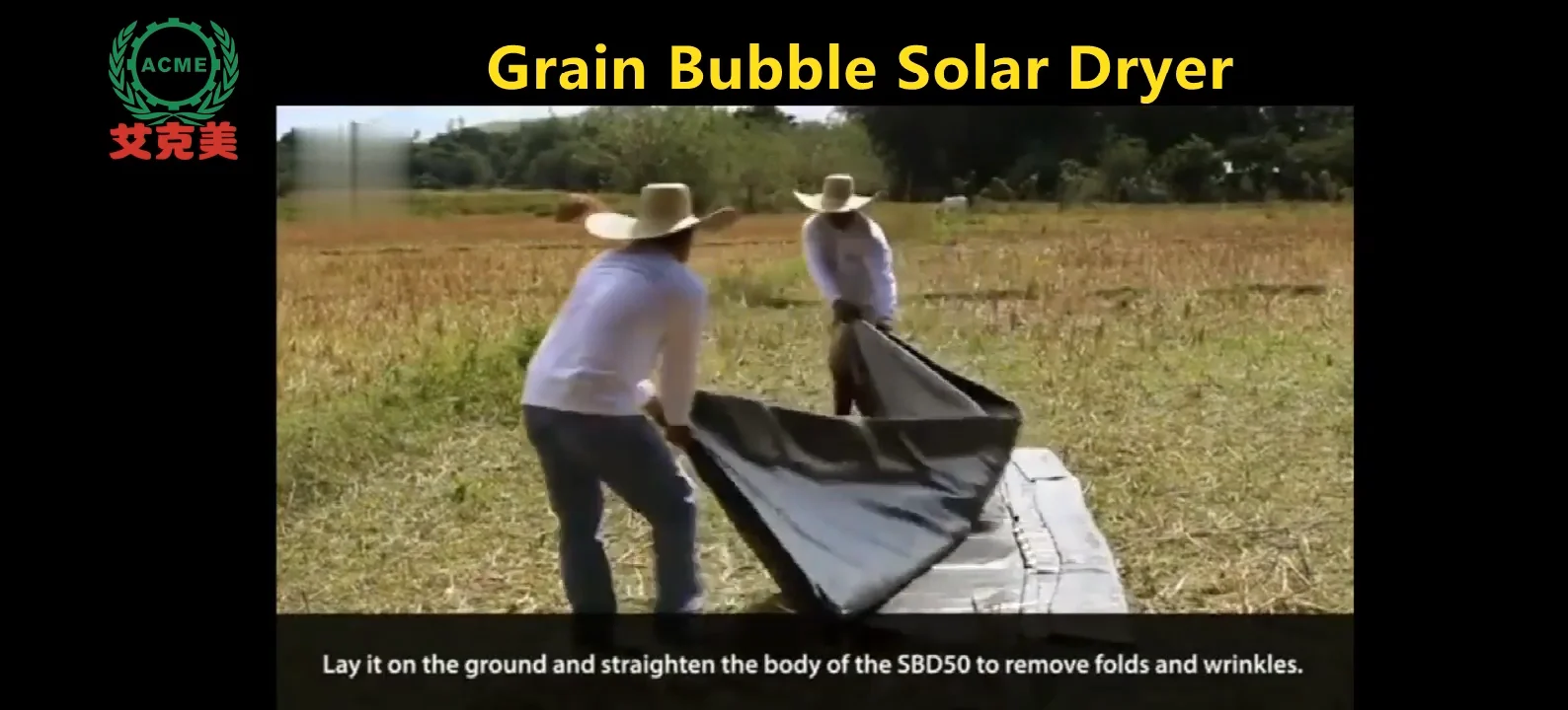 Ams-500 Grain Bubble Solar Dryer Machine - Buy Solar Dryer Machine ...
