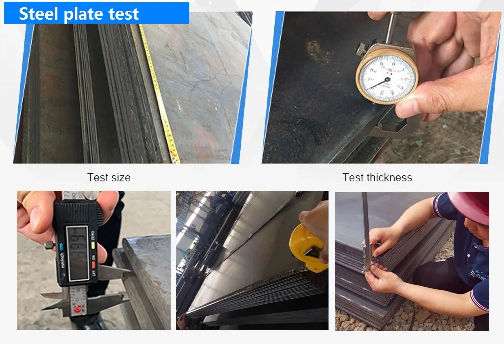 Aisi Black Customizable Carbon Structure Steel Sheet Dc01 High-rise ...