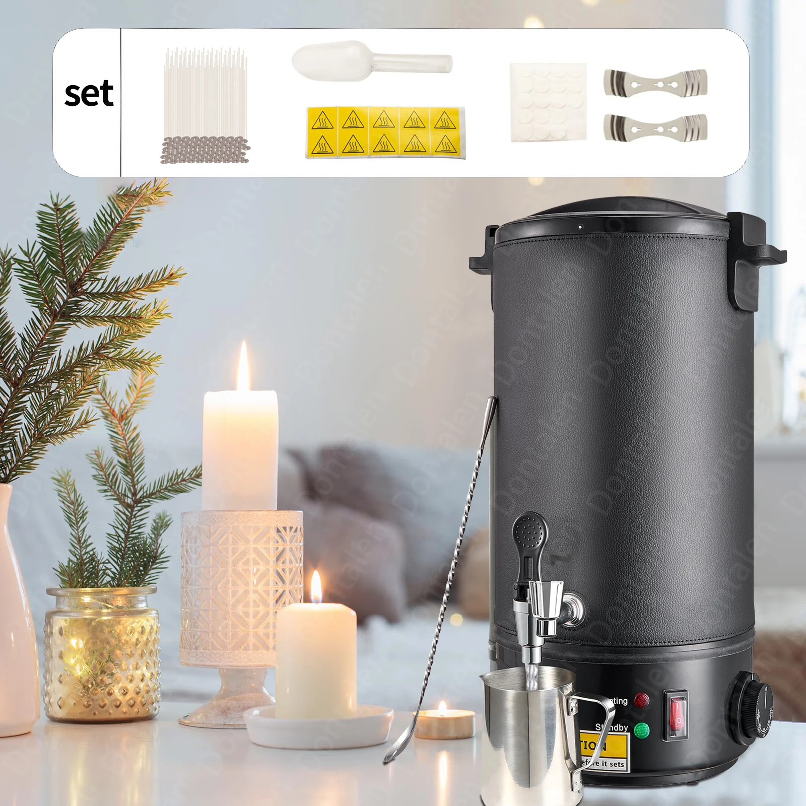 Dontalen Desktop Candle Making Machine Wholesale Melting Tanks 6l Wax ...