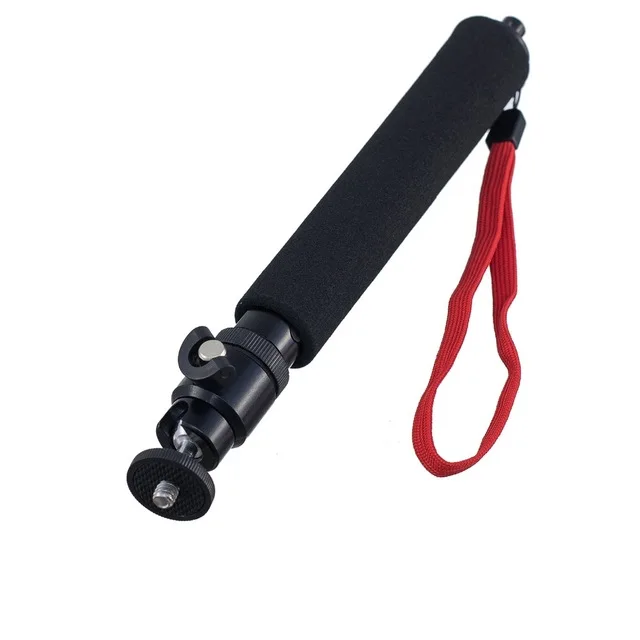Factory Wholesale Portable Red String Selfie Stick Monopod With 1/4 ...