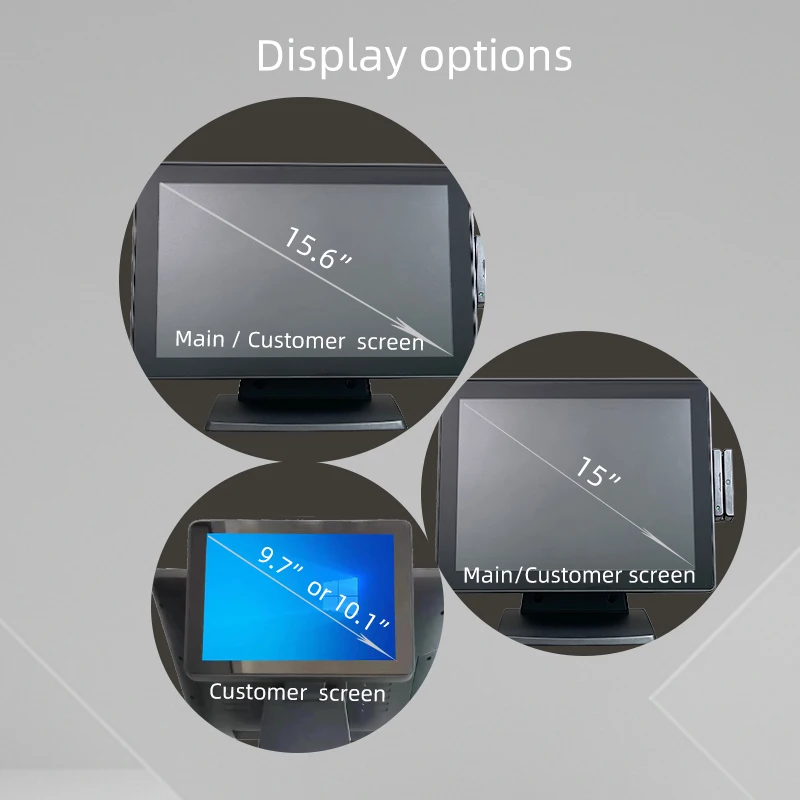1803c 15 Inch True Flat Capacitive Touch Screen Pos Till Counter Fully ...