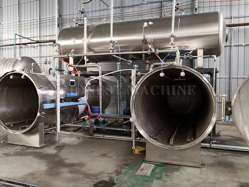 Industrial Horizontal Autoclave / Bottle Sterilizer / Autoclave ...