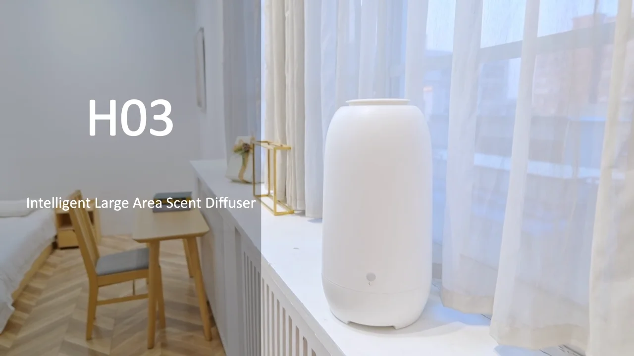 Hotel Automatic Adjustment Floor Standing Aromatherapy Oil Nebulizer ...