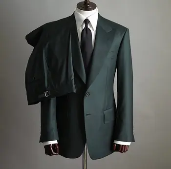 Italian Style Fully Handmade Full Canvas Bespoke Tailor Custom Suits ...