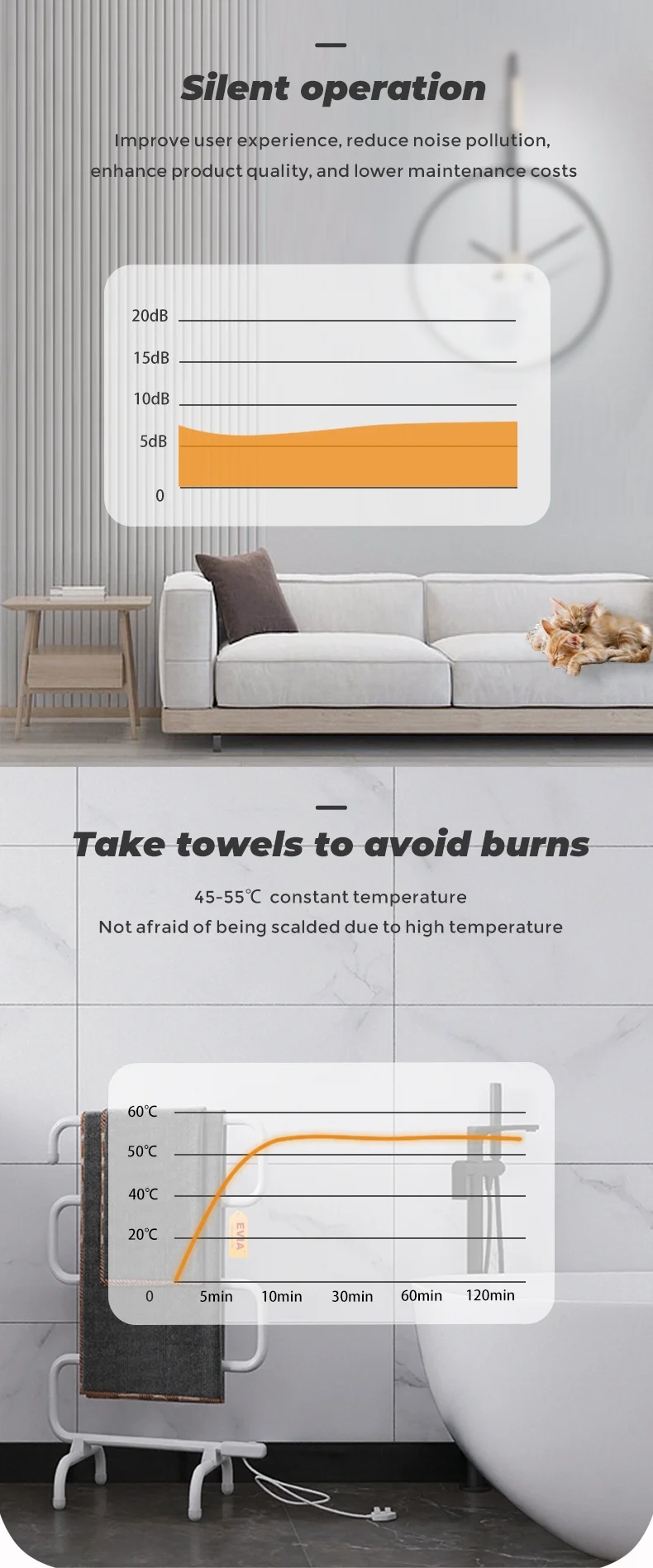 Evia Customized Color Stainless Steel Towel Holder Rack - Buy Towel ...