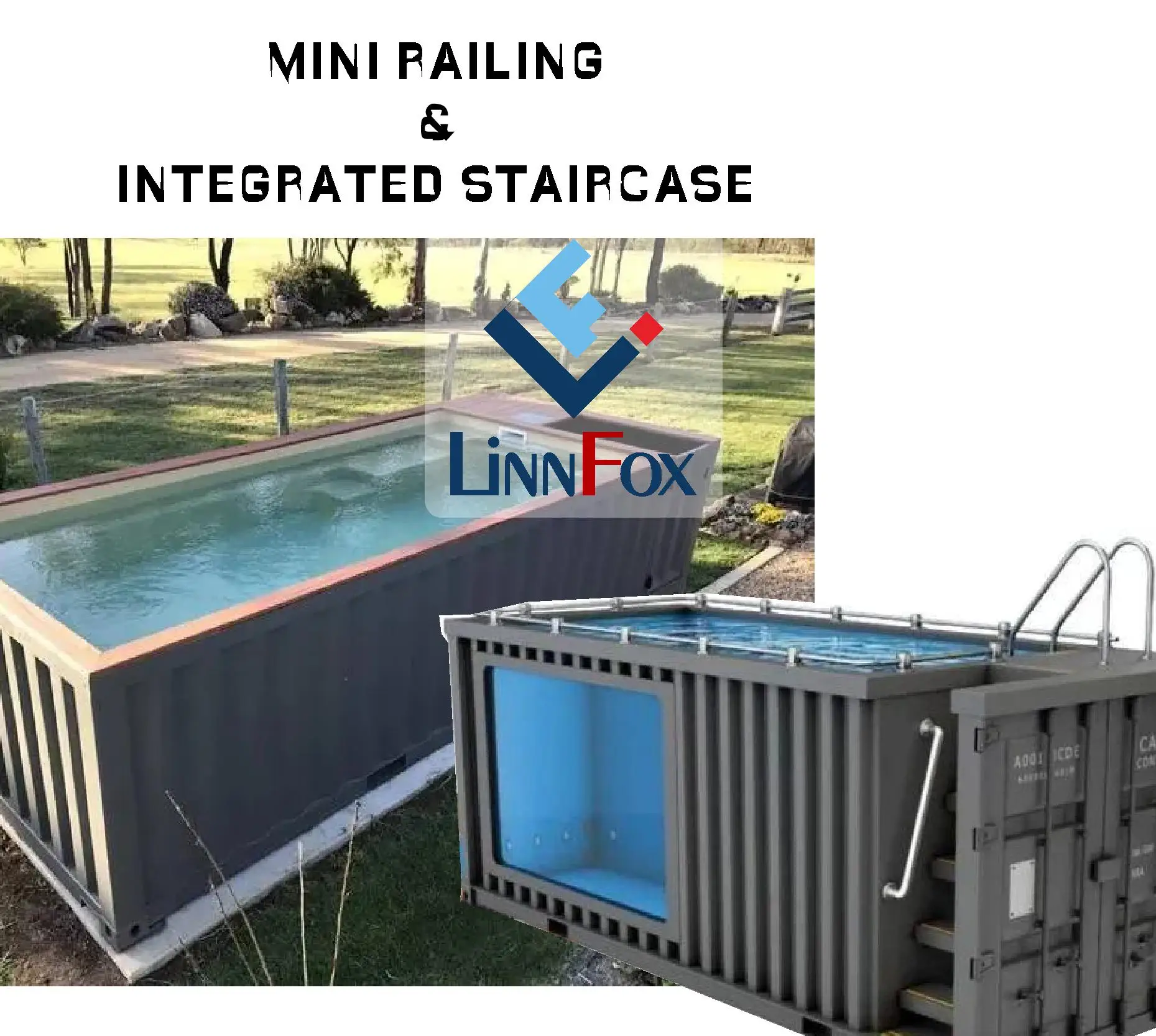 Easy Assembly Frp Prefab Swimming Pool Prefab Fiberglass Shipping ...