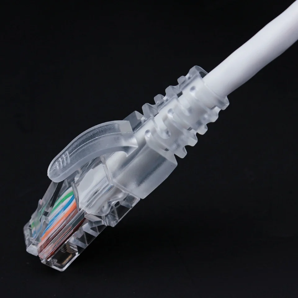 Ethernet Network Cat6 8p8c Modular Plug Ends Cable Rj45 Cat6 Connectors ...