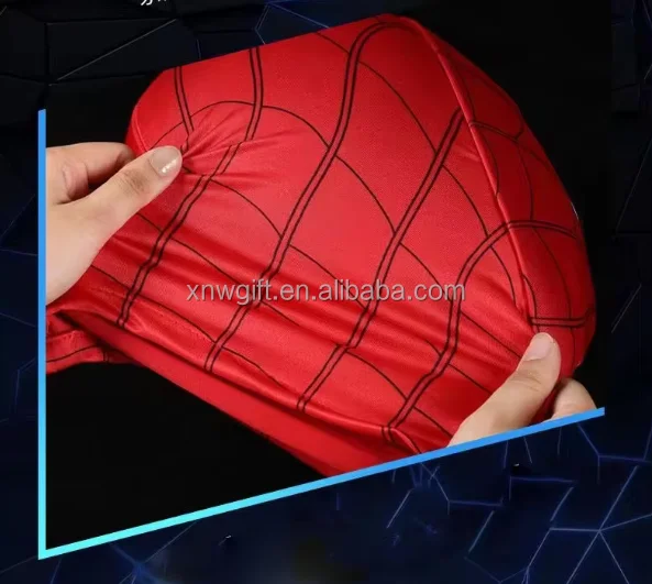 Spider Man Mask - Electronic LED Flashing Eyes for Adults
