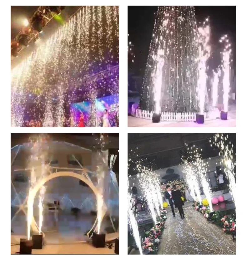 Large Style Cold Sparkler Machine Cold Spark Machine Fountain Fireworks ...