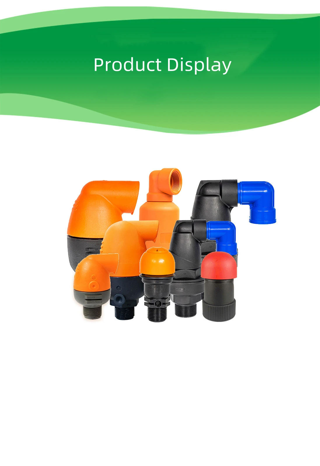 Agriculture Drip Irrigation Plastic Air Pressure Safety Relief Valves ...