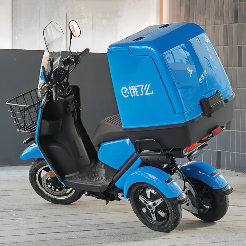72v Electric Motorcycle for Pizza Delivery - 45KM/H Speed