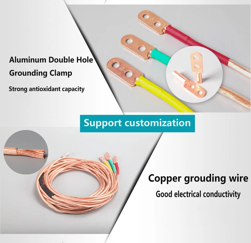 Fiberglass Insulated Rod Substation Portable Earthing Leads