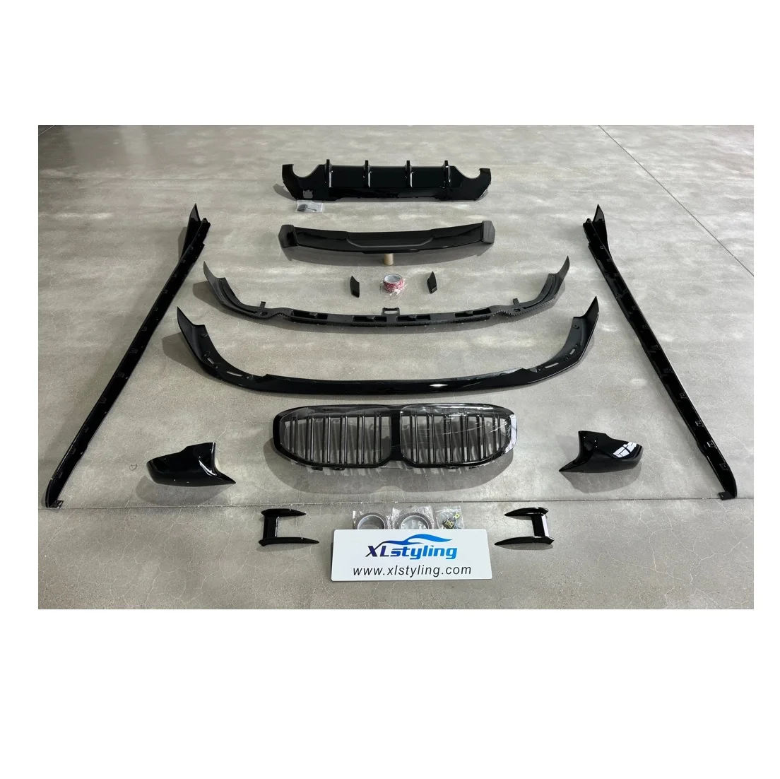 Car Accessories Bodykit Conversion Upgrade Mp Black Aero Kits For Bmw 1 ...