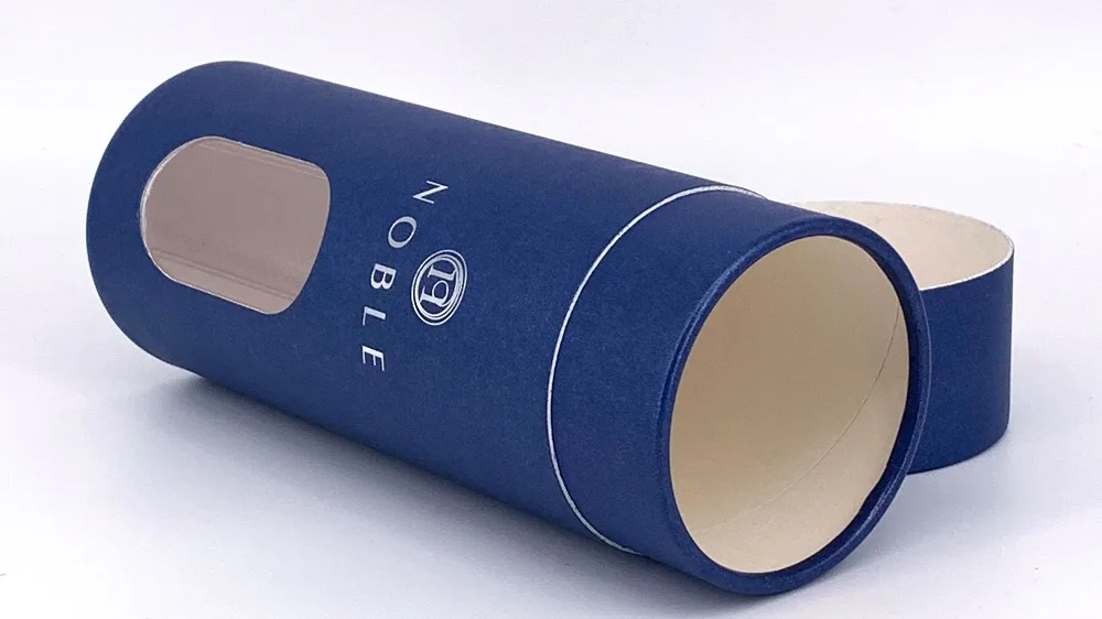 Food Grade Printed 20cm Cylindrical Custom Rigid Logo Coffee Tea ...